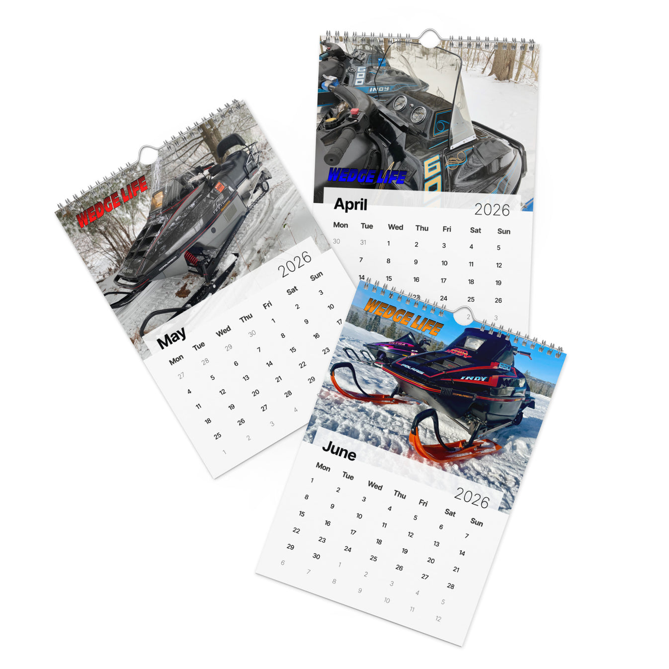 2026 Wedge Life Wall Calendar – WedgeLife98